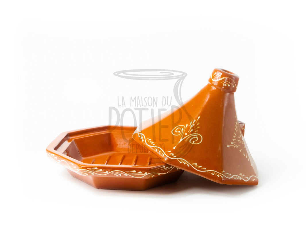 PLAT À TAJINE EN TERRE CUITE – La Maison du Potier